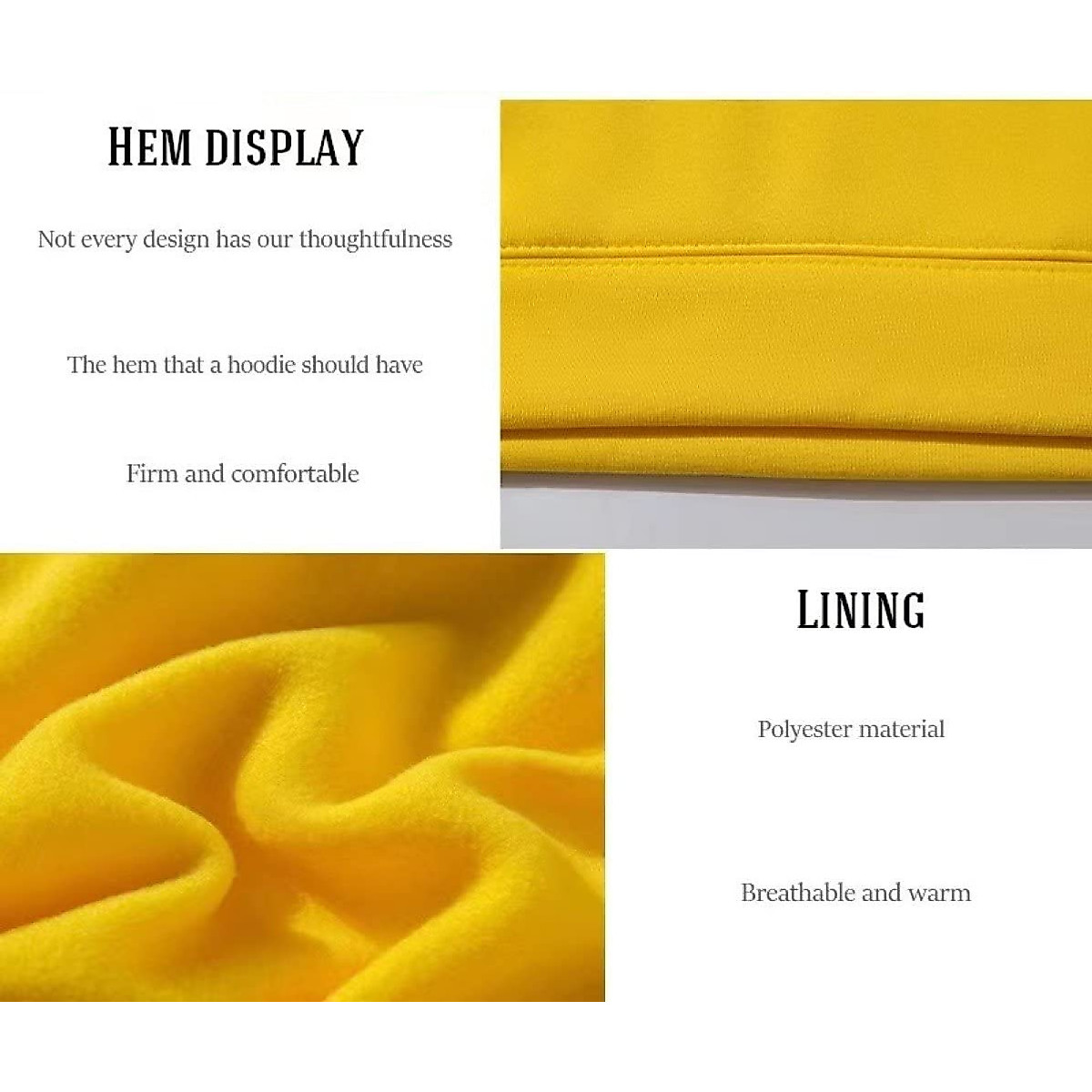 FEIRUIJI Backwoods Hoodie Printing Letter Backwoods Outfit Pullover Hooded Sweater for Men Women Black