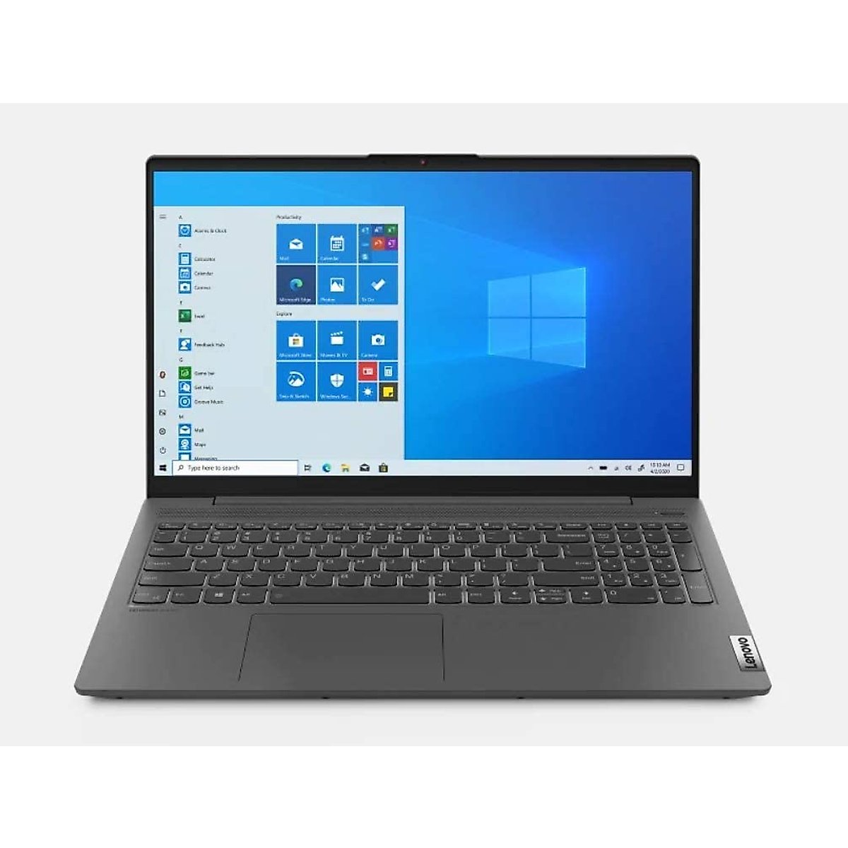 2020_Lenovo IdeaPad 5 15.6" FHD IPS Touchscreen Display, 10th Gen Intel Core i5-1035G1 CPU, 16GB DDR4 RAM, 512GB SSD, Camera, WiFi, Bluetooth, Backlit Keyboard, Fingerprint Reader, Windows 10