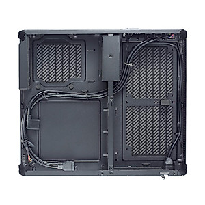 Fractal Design Node 202 - Black - Mini-ITX Slim Profile Compact Small Form Factor Computer Case – Modular Interior - USB 3.0