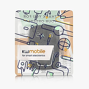 kwmobile Key Cover Compatible with Audi - Black/White