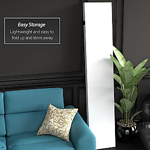 Oriental Furniture 7 ft. Tall Do It Yourself Canvas Room Divider - 3 Panels,White