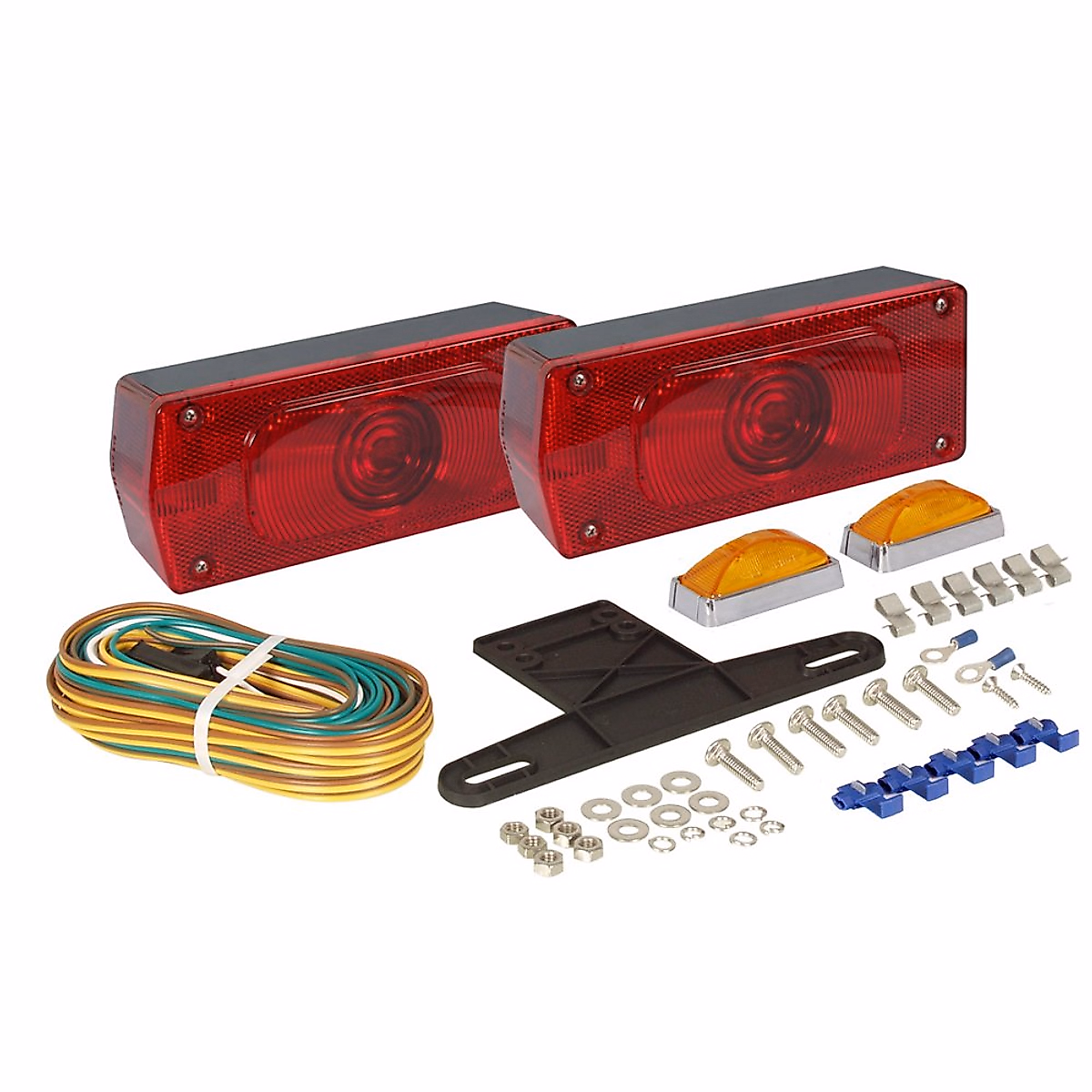 Optronics TL36RK Trailer Light Kit, Waterproof TL-36RK, Red