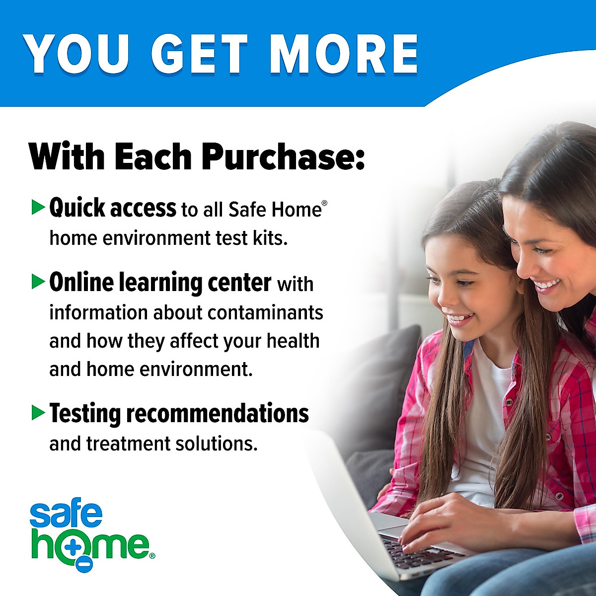 Safe Home® Arsenic in Drinking Water Test Kit – Testing at Our EPA Certified Laboratory – Lab Fees & Return Shipping Included