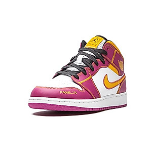 Jordan Youth Air 1 Mid DOD DC0500 100 Day of The Dead - Size 6.5Y