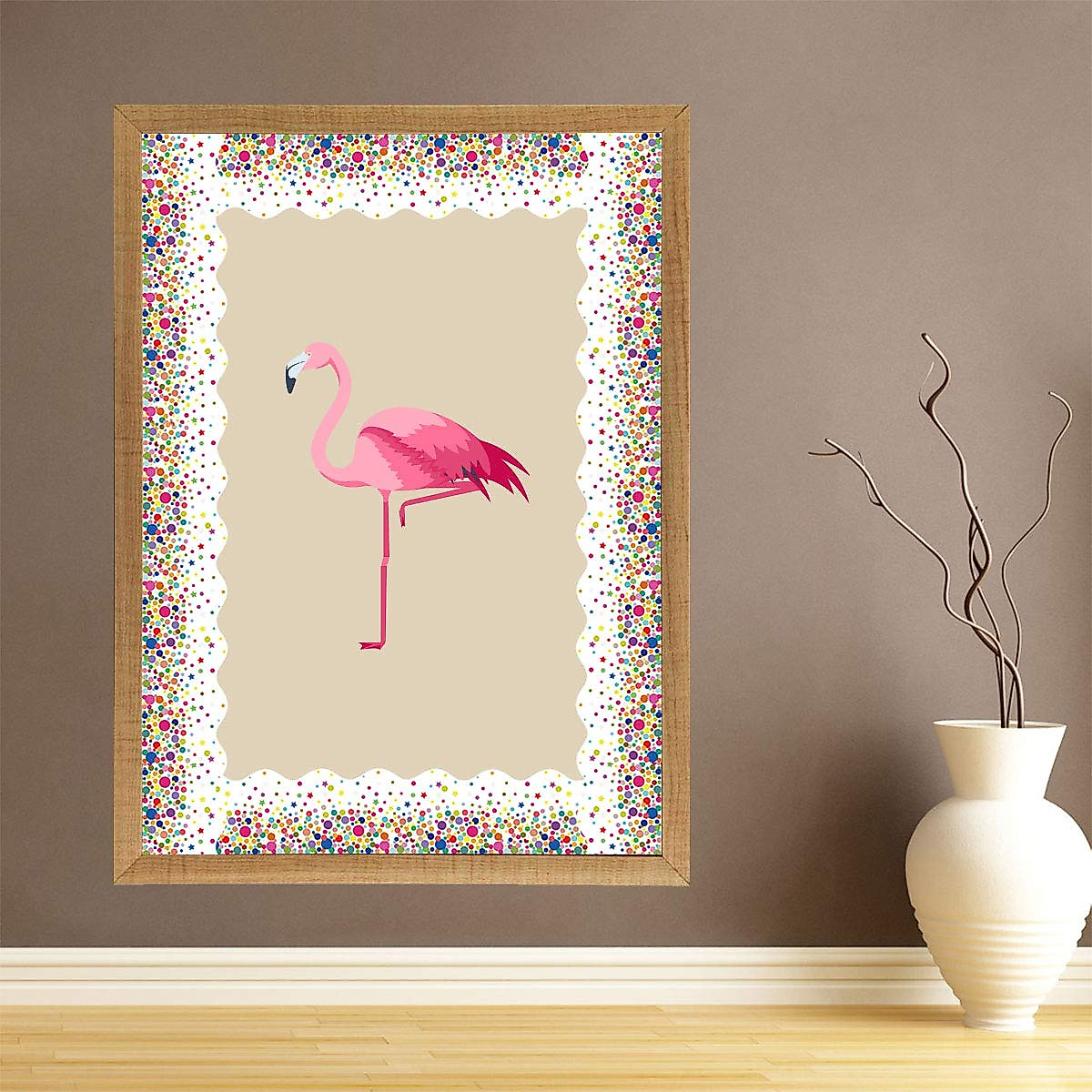 72 Feet Bulletin Board Borders - 2 Rolls Confetti Scalloped Border Trim for Classroom Decoration