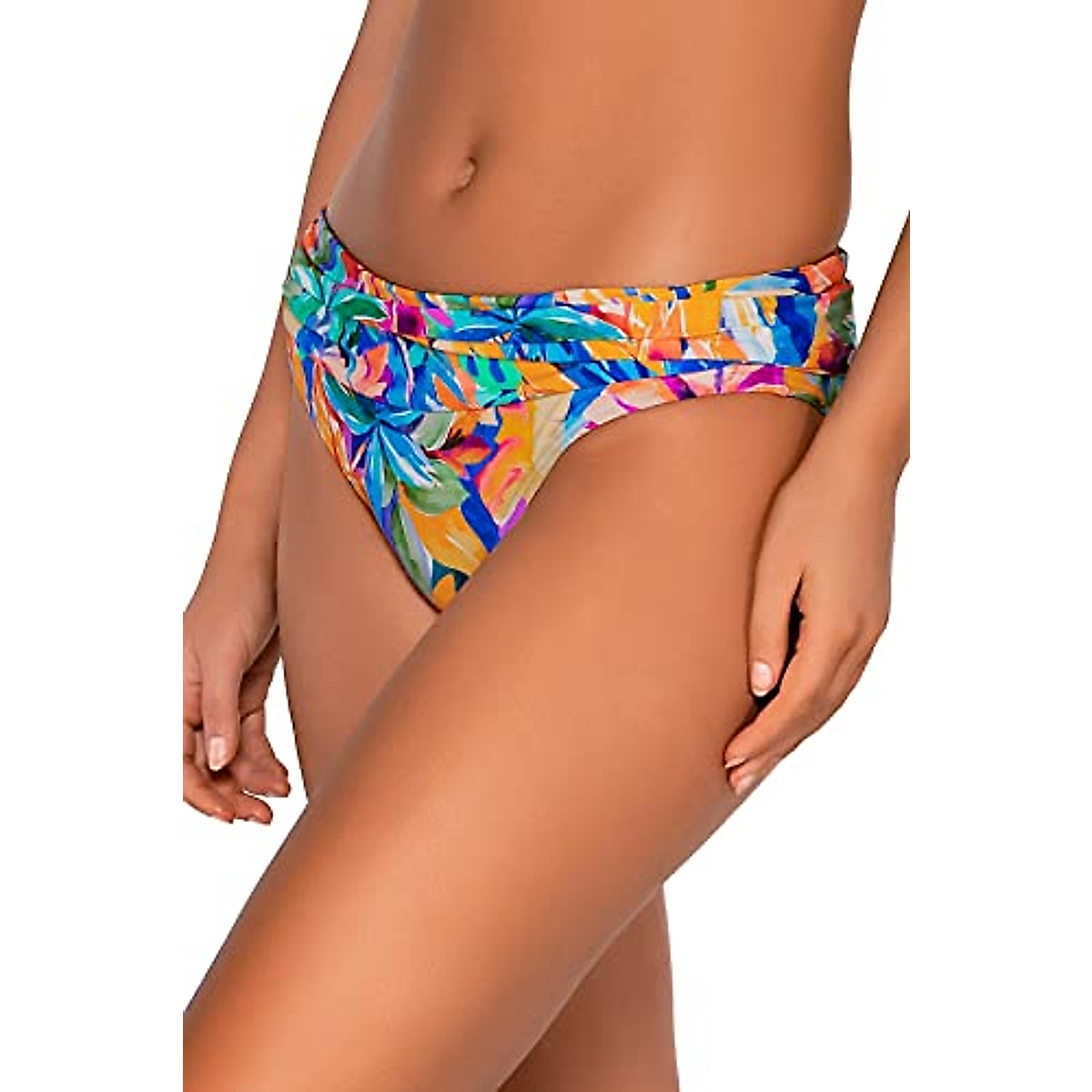 Sunsets Unforgettable Bottom Women's Swimsuit Bikini Bottom, Alegria, Small