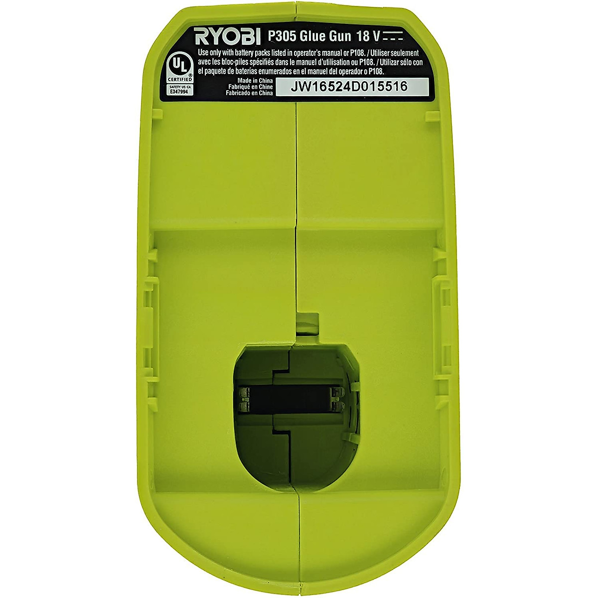 Ryobi 18-Volt ONE+ Cordless Full Size Glue Gun with Charger and 18-Volt ONE+ Lithium-Ion Battery (Bundle)