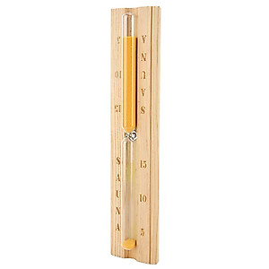 Jeffergarden Sauna Hourglass Sand Timer Countdown Clock 15 Minutes Timing Hourglass