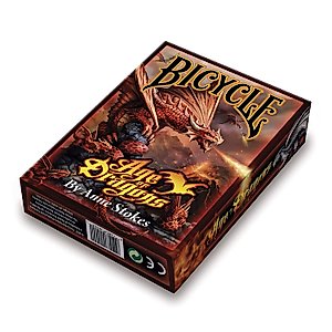 Bicycle Anne Stokes Age of Dragons Playing Cards, for 16 years to 99 years