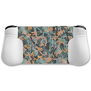 MightySkins Glossy Glitter Skin Compatible with Logitech G Cloud Gaming Handheld - Muted Camouflage | Protective, Durable High-Gloss Glitter Finish | Easy to Apply | Made in The USA