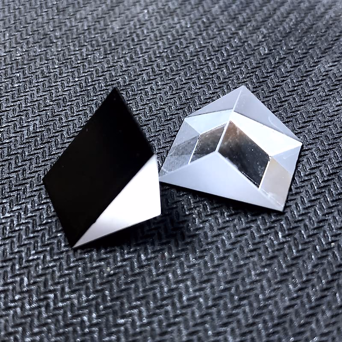 Right Angled Triangular Prism, N-BK7 (K9) Optical Components Glass for Precision Instruments Excellent, Physics, Light Refraction & Wavelength Experiments