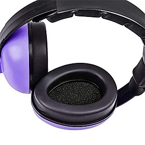 Baby Ear Protection Noise Cancelling Headphones, Comfortable and Adjustable Noise Reduction Earmuffs, Infants Hearing Safe Protect Headphone, for Concerts Fireworks, 0 - 5 Years Baby and Kids (purple)