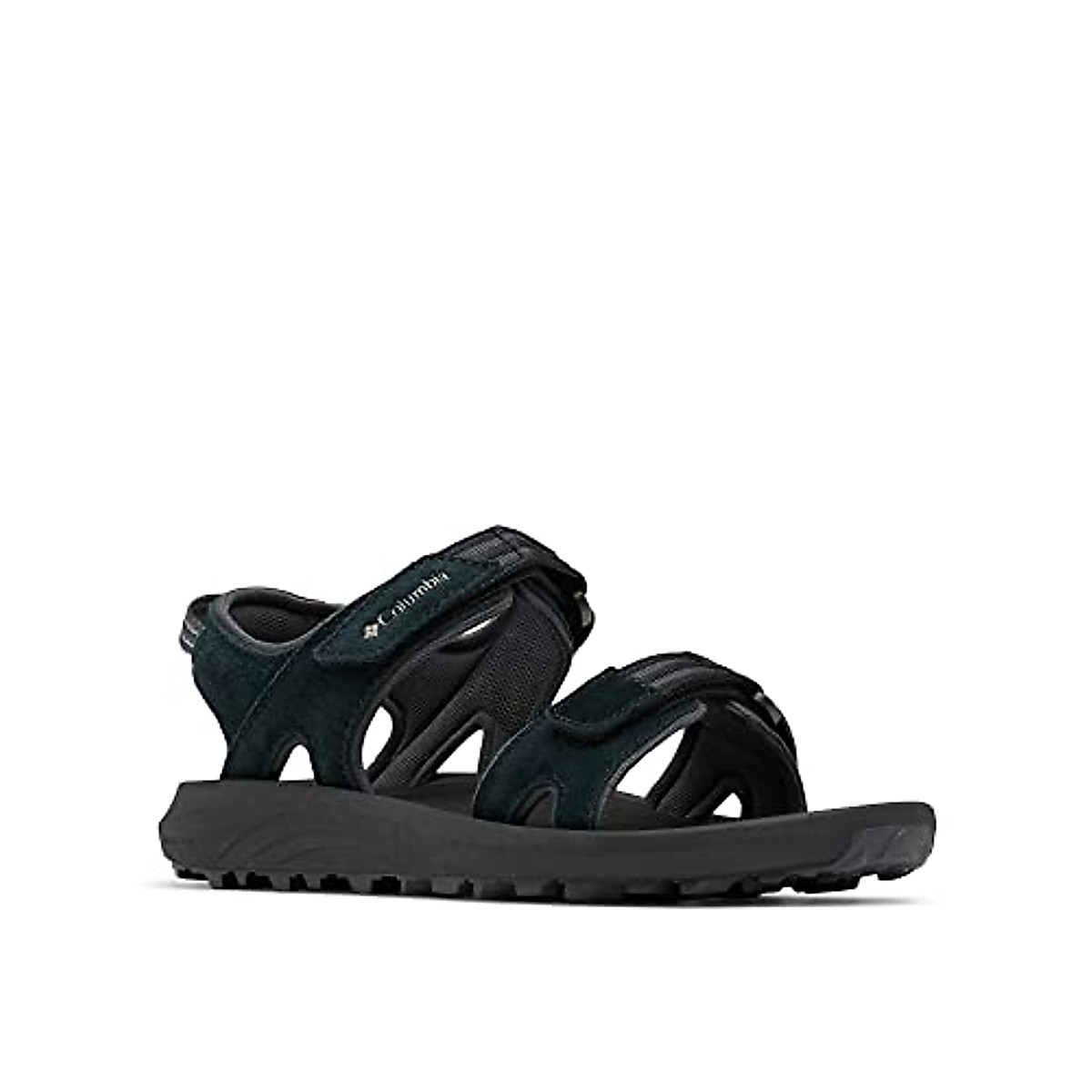 Columbia Women's Trailstorm Hiker 2 Strap Sport Sandal, Black/Light Cloud, 8