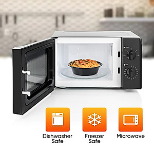 jorksky [50 Pack] 24oz Reusable Meal Prep Containers Disposable with Lids, BPA-free, Stackable, Microwave/Dishwasher/Freezer Safe