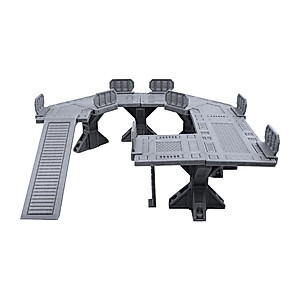 EnderToys Mid-Level Industrial Skirmish Field, Terrain Scenery for Necromunda, Kill Team, Compatible with Sector Mechanicus, 3D Printed and Paintable