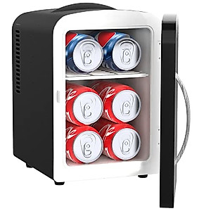 Honeywell 4 Liter Personal Fridge Cools Or Heats & Provides Compact Storage For Skincare, Snacks, Or 6 12oz Cans
