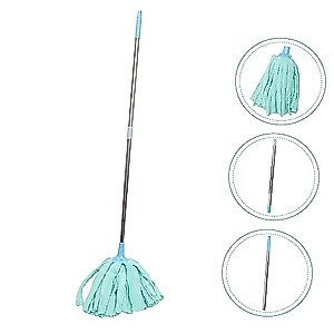Alipis 4pcs Vintage Mop Head Steam Cleaner Mop Floor Steamer Mop Microfiber Spray Mop Washable Mop Pad Steam Mop Pad Commercial Cut End Cotton Mop Cloth Mop Head Mop Replacement Head Mops