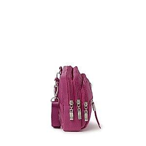 Baggallini womens Mini, Deep Fuchsia, One Size US