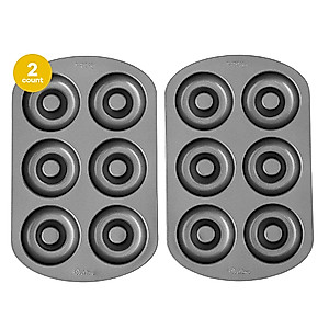 Wilton Non-Stick Donut Baking Pans (2-Count) and Cupcake Pan (12-Cup)