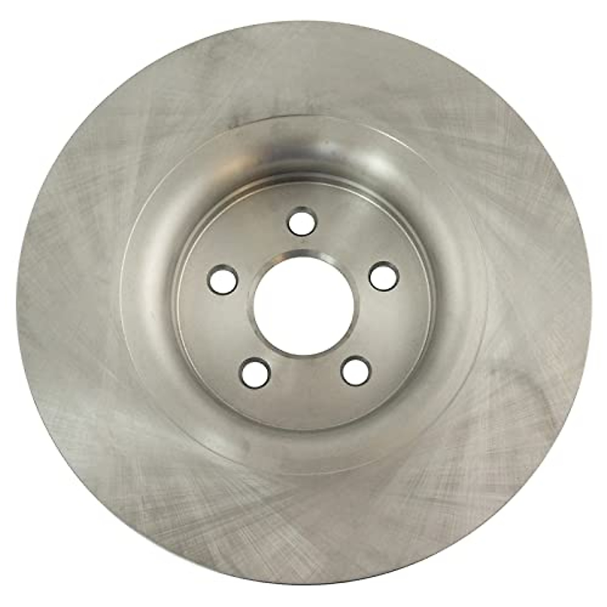 TRQ Front Driver & Passenger Side Brake Rotor Pair for Ford Edge 345mm Diameter