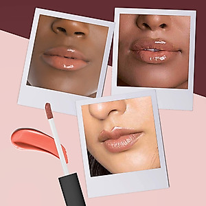 Mented Cosmetics Lip Gloss Bundle | Vegan, Paraben-Free, Cruelty-Free Gloss Topper | Long Lasting and Moisturizing Lipgloss (#1 Cran & Coralition)