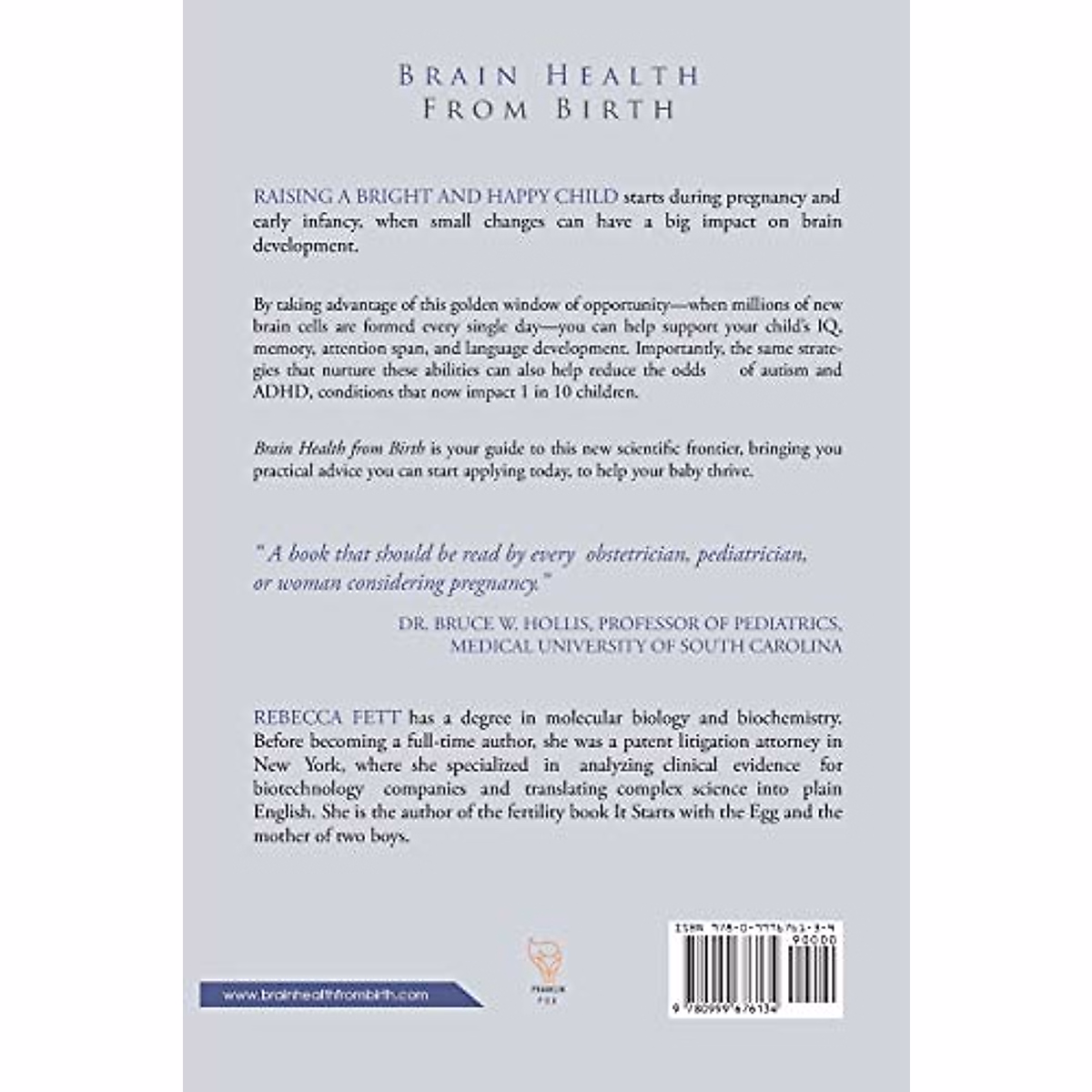 Brain Health from Birth: Nurturing Brain Development During Pregnancy and the First Year