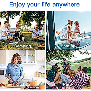 BODEGACOOLER 12 Volt Car Refrigerator,38 Quart Portable Freezer Fridge,Car Fridge Dual Zone WIFI APP Control,(36L)-4℉-68℉Car Cooler 12/24V DC and 100-240V AC for Outdoor,RV,Travel,Camping