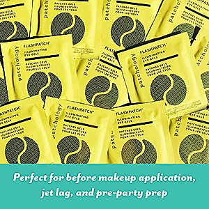 Patchology Under Eye Mask Gel Pads - Under Eye Patches for Puffy Eyes, Dark Circles, Wrinkles, and Eye Bags - Hydrating Eye Gel Mask for Men and Women - All Natural Eye Bags Treatment - (5 Pairs)