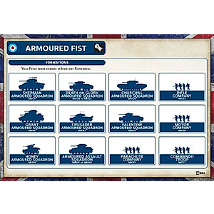 Flames of War Mid War British Churchill GC 3-Inch Gun Troop FOW BBX67