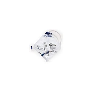 McKesson 37-2802 Disposable Urinary Drainage Bag with Anti-Reflux Chamber, 2000 Ml