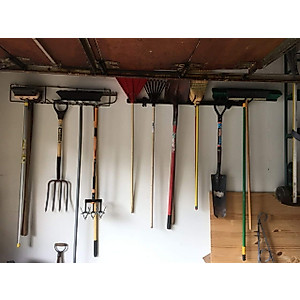 StoreYourBoard Tool Storage Rack, Max, Wall Mount Tools Home and Garage Organizer Storage System, Steel Gear Hanger