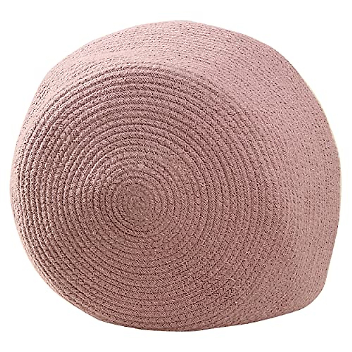 Lorena Canals Basket Zoco Ash Rose-Natural - 97% Cotton, 3% Other Fibres - 1' 2" x Ø 1'