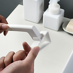 Towel Rack for Cabinet, Over Door Towel Rack, Towel Bar Holders, Bathroom Towel Holders, Dishcloth Storage Rack, 9.45 x 2.35 x 2.76 Inch Universal, for Kitchen Bathroom Over Cabinet Cupboard