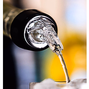 WUWEOT 12 Pack Automatic Measured Bottle Pourer, 1 OZ Leakproof Liquor Bottle Pourers, Quick Shot Spirit Measure Pourer Drinks Wine Cocktail Dispenser for Bartender Home Bar Tools