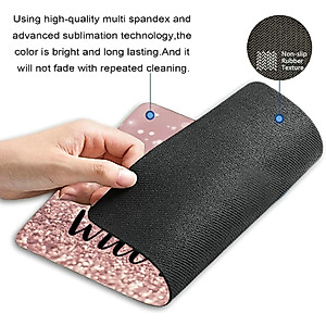 Funny Mouse Pad Custom,Maybe Swearing Will Help Inspirational Quote Mousepad Office Decor Home Office Computer Accessories Mousepads 9.5"x7.9"x0.12" Inch