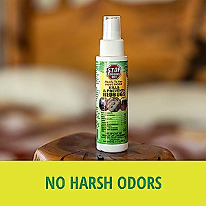Stop Bugging Me All-Natural Non-Toxic Bed Bug Killer and Repellent, 3 oz. Non-Aerosol Fingertip Travel Spray