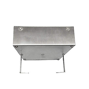 Li Bai 4 Channels Commercial Kitchen Timer Restaurant Timers Multi-Function Digital Timer with Loud Alarm 4 Events Adjustable Cooking Reminder Stainless Steel 110V for Home Kitchen Restaurant