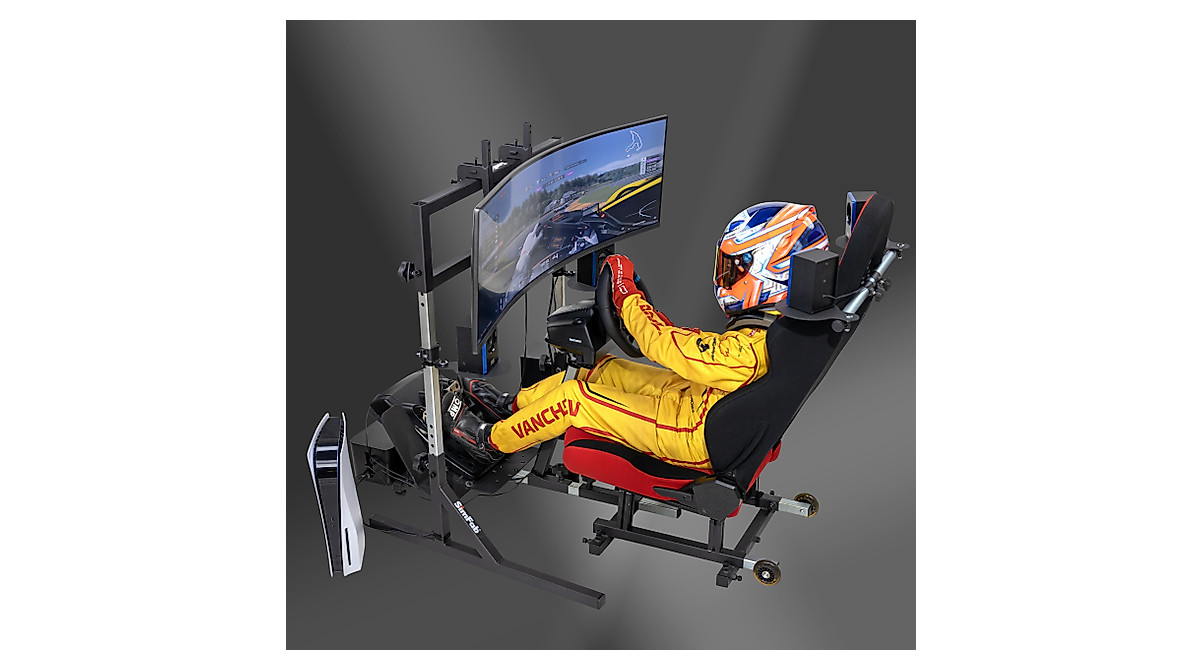 OpenWheeler GEN3 Racing Wheel Simulator Stand - Red Seat