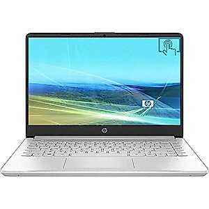 Newest HP 14" HD Touch-Screen Laptop, 11th Gen Intel Core i3-1115G4 3.0H (Beats i5-1035G1), 8GB RAM, 256GB SSD, WiFi 5, Webcam, Windows 10, EROSEFLAMINGO Accessories
