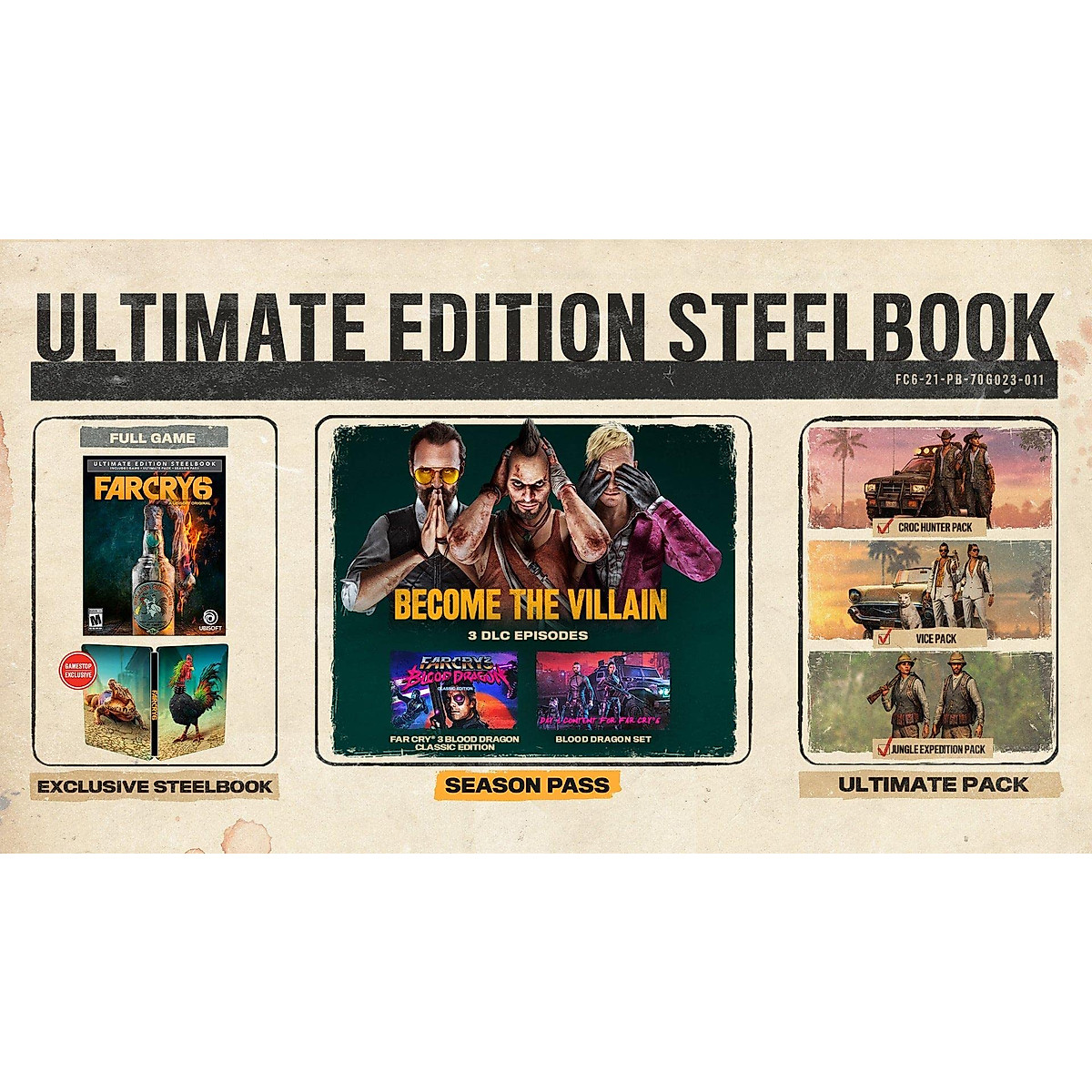 Far Cry 6 - Ultimate Edition Steelbook Xbox Series X / Xbox One