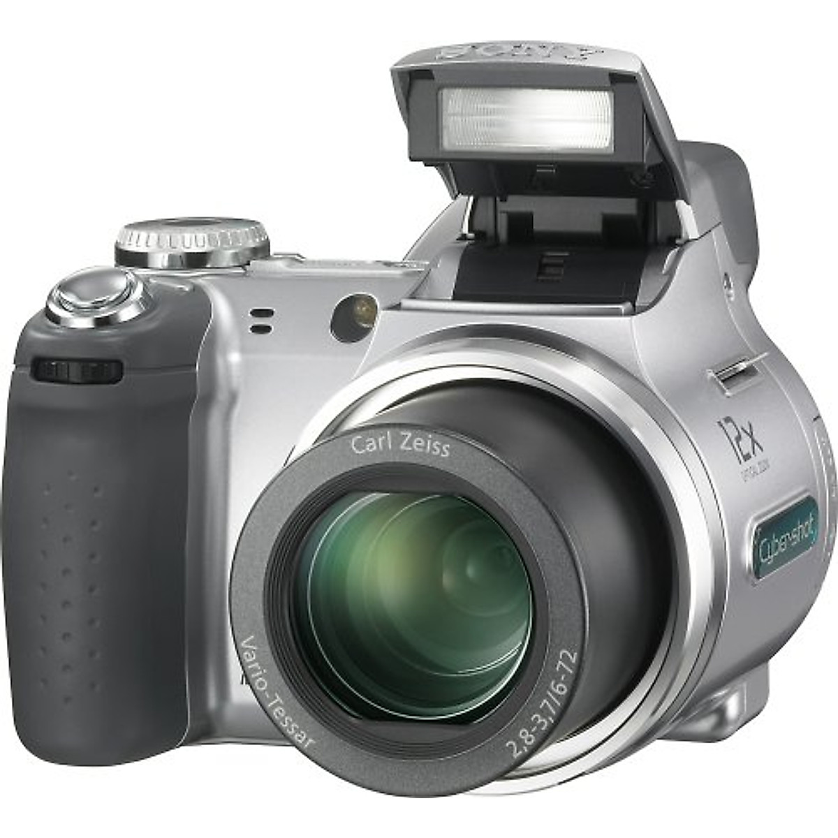 Sony Cybershot DSC-H2 6MP Digital Camera with 12x Optical Image Stabilization Zoom (OLD MODEL)