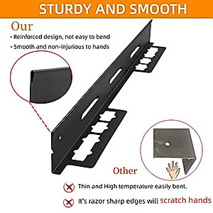 JiRiCHMi Blackstone Griddle Accessories - Wind Guards For Blackstone Griddle 22”,Grill Accessories For Outdoor Cooking,Compatible With Rear Grease Cup, Hood And Side Shelf