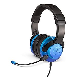 PowerA Fusion Wired Stereo Gaming Headset with Mic for PlayStation 4, Xbox One, X, Xbox One S, Xbox 360, Nintendo Switch, PC, Mac, VR, Android, and iOS - Sapphire Fade - Xbox 360; Xbox