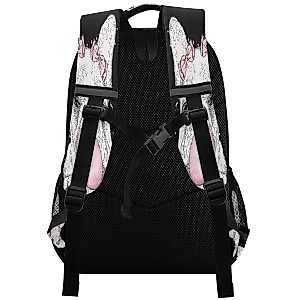 Backpack Bookbag Cute French Bulldog School Bag Travel Bag for Girls Boys Teen Age 6-12