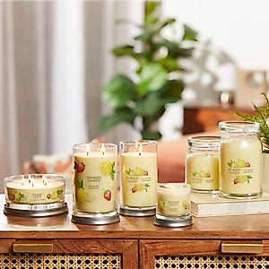 Yankee Candle Iced Berry Lemonade Scented, Signature Large 2-Wick Tumbler Candle, Over 60 Hours of Burn Time, Ideal for Patio Refreshment