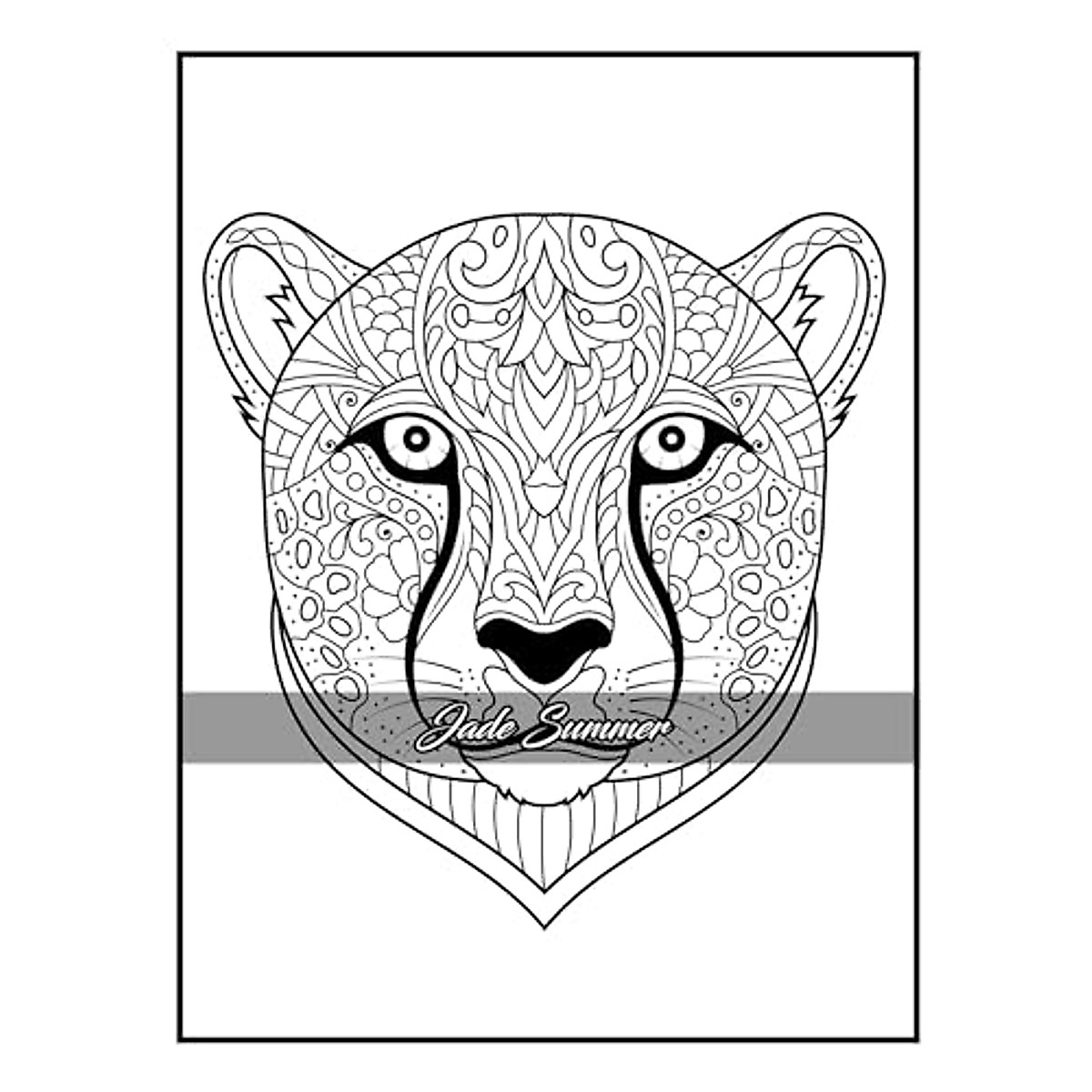 100 Animals: An Adult Coloring Book with Lions, Elephants, Owls, Horses, Dogs, Cats, and Many More!