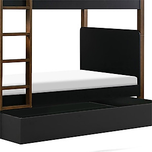 Babyletto Universal Twin Storage Trundle Bed in Black