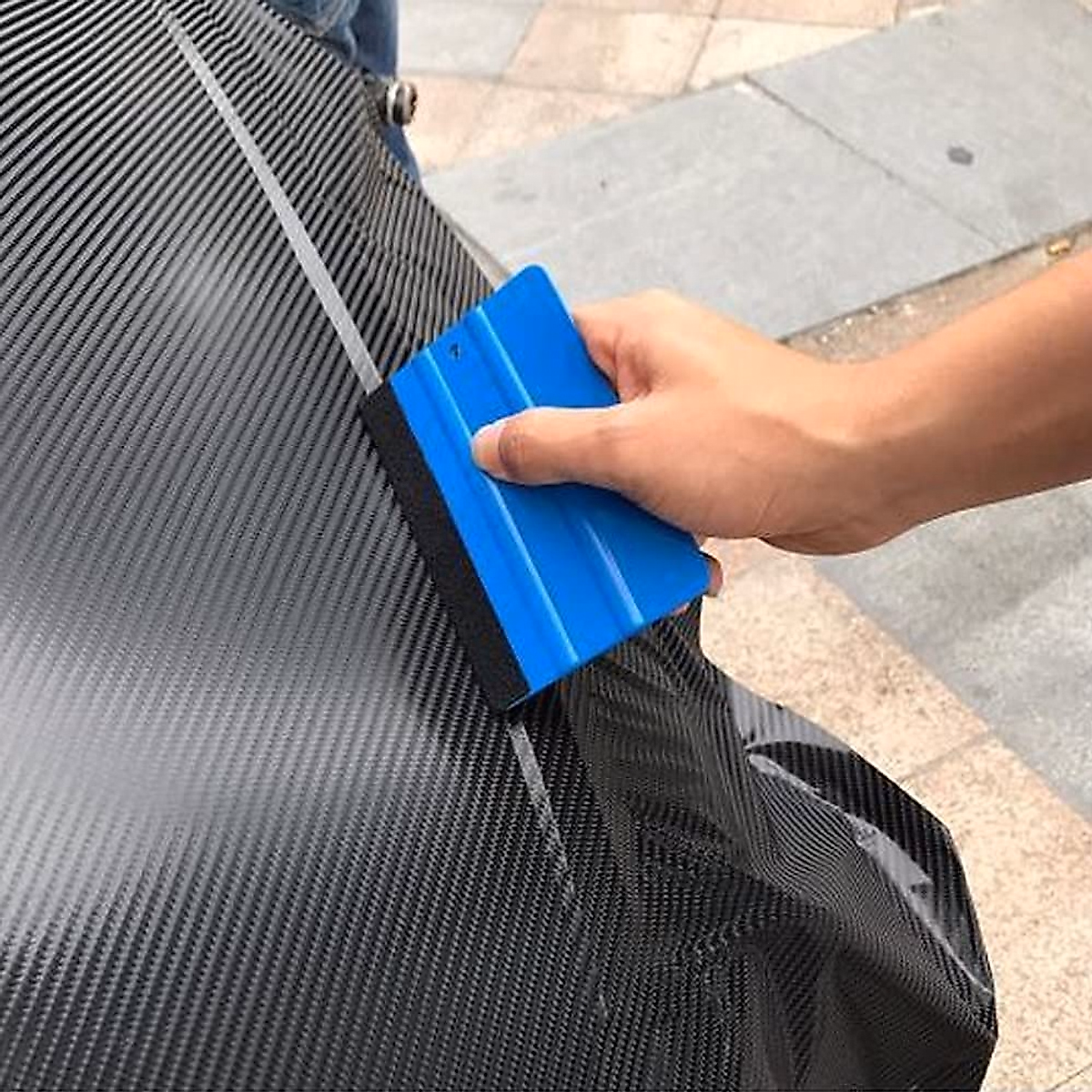 MMOBIEL 19 Pcs Vinyl A5 Cutting Mat Stainless Steel Craft Tool Set Including Scrapers, Professional Scalpel Knife, Spatula Spudgers, Ruler Tweezer and Scissors