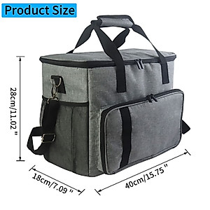 DOITOOL Backpack Game Controller Storage Bag P s 4 Gaming Bag Gaming Backpack Video Game Storage 5 Console Duffle Bag for Travel Game Console Case Handle Velvet Accessory Box