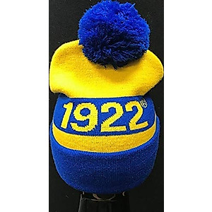 Sigma Gamma Rho Winter Knit Beanie w/Pompom